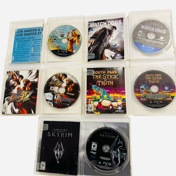 Sony | Video Games & Consoles | Ps3 Game Lot 5 Games Gta V Skyrim ...